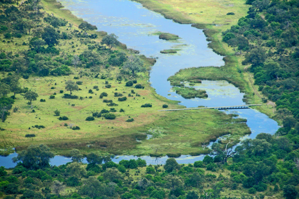 Okavango Delta – From The Air (05.04.14) – JONO VERNON-POWELL